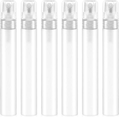 Mozeat Lens 6 Pcs 10ml Mini Spray Bottle Plastic Portable