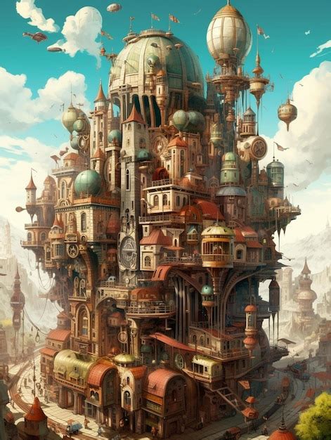 Premium Ai Image Fantasy Concept Art
