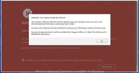How To Remove Windows Malware Detected Popup Scam [removal Guide]