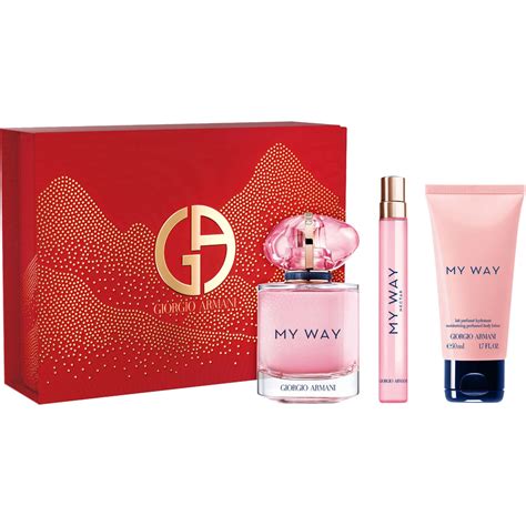 Giorgio Armani My Way Nectar Holiday T Set 90ml Eau De Parfum