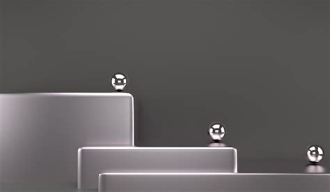 기하학적 모양의 3d 렌더링 스튜디오 바닥에 연단 제품 프레젠테이션을 위한 플랫폼 배경 모의 0명에 대한 스톡 사진 및 기타 이미지 Istock