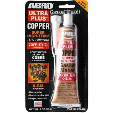 ABRO ULTRA PLUS COPPER HIGH TEMP GASKET MAKER