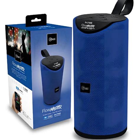 Microlab Parlante Mlab Flow Master 8859 Bluetooth Usb Fm Azul