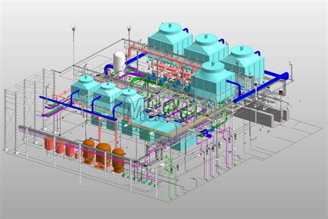 Randd Industrial Building Mep Bim Modeling In Texas Plumbing Design