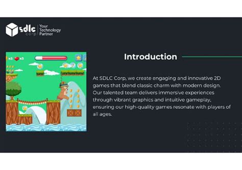 2d Game Development And Services Company By Sdlc Corp Ppt