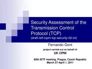PPT TCP Transmission Control Protocol PowerPoint Presentation Free