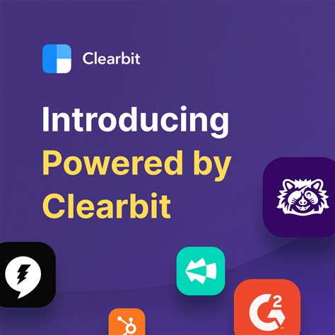 Powered By Clearbit Program Now Offers Api Provisioning And Flexible