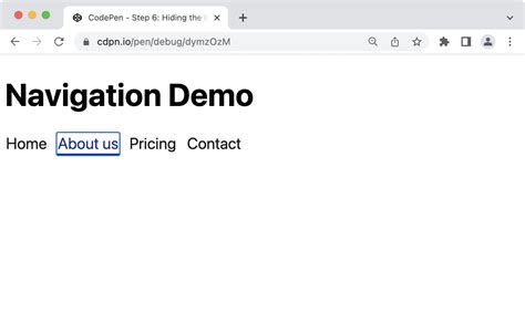 Hauptnavigation Für Eine Website Erstellen Articles Webdev