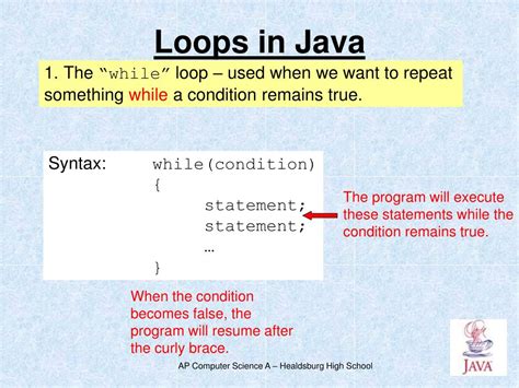 Ppt Unit 3 The While Loop Extending The Vic Class Examples