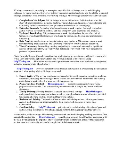 Microbiology Course Work Pdf Staining Microbiology