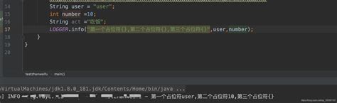 关于日志打印中的占位符的使用logerror 占位符 Csdn博客