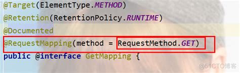 requestmapping与getmapping、putmapping等注解的区别 51cto博客 getmapping和