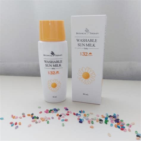 보타니컬테라피 베이비 워셔블 썬밀크 물로 지우는 아기썬크림 추천 네이버 블로그