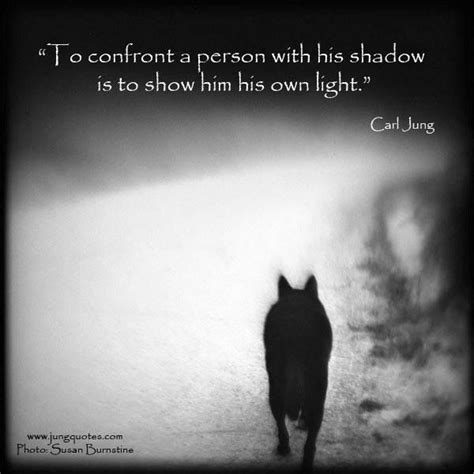 Carl Jung Quote Confronting Shadows To Find Light