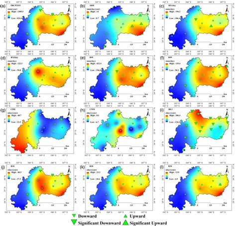 Spatial Patterns Of Values And Trends In Extreme Precipitation