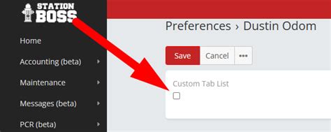 create custom menu layout station boss