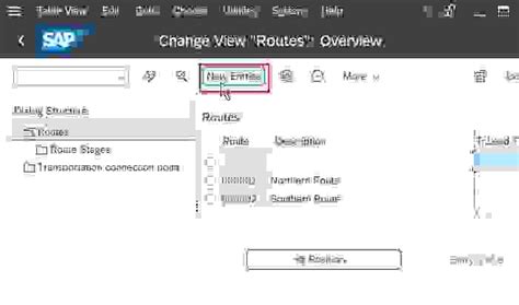 How To Define Routes And Stages In Sap