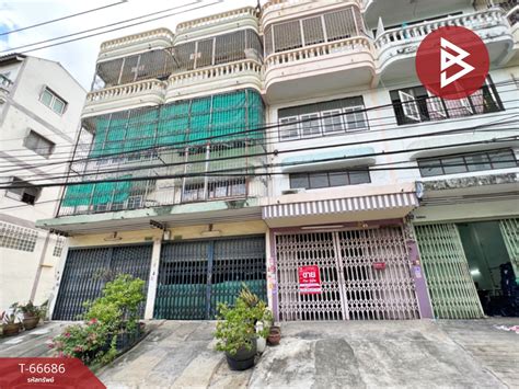 ขายอาคารพาณิชย์ 4 ชั้น เอกชัย 76 บางบอน กรุงเทพมหานคร