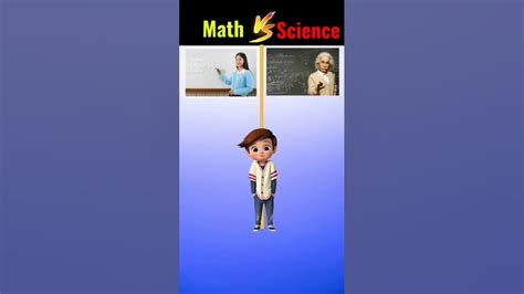 Science Vs Math Comparison Youtube