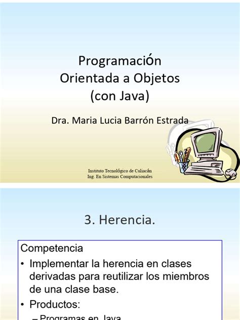 Unidad 3 Herencia Poo 2023 Pdf Herencia Programación Orientada A Objetos Objeto