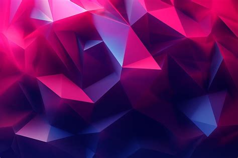 Premium Photo Abstract Polygon Background