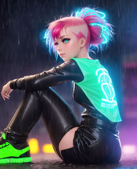 Cyberpunk Girl 4 By Neuromage On Deviantart