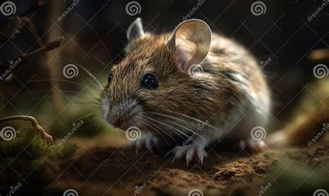 Photo Of Grasshopper Mouse Poised For Action As It Prepares To Pounce