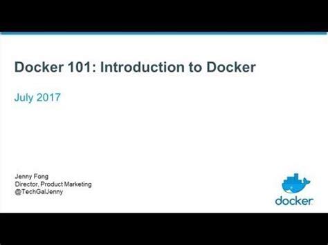 Docker Introduction To Docker YouTube