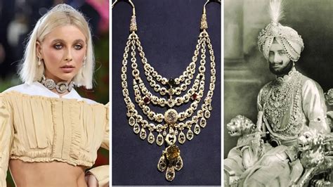 Indias Lost Heritage At The Met Gala When The Patiala Necklace Reappeared On Emma Chamberlain