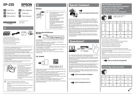 Epson Expression Home Xp 235 User Manual