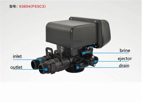 Runxin F63c3 Automatic Softener Control Valve Runxin Multi Port Valve