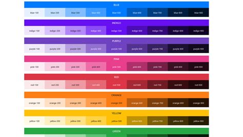 Html палитра Html Css Палитра цветов Html палитра Html Css Палитра цветов