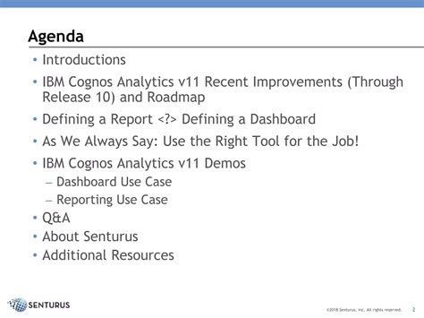 Ibm Cognos Analytics Reporting Vs Dashboarding Matching Tools To Business Requirements Ppt