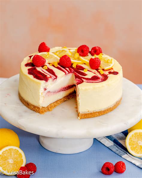 Raspberry Swirl Lemon Cheesecake Artofit