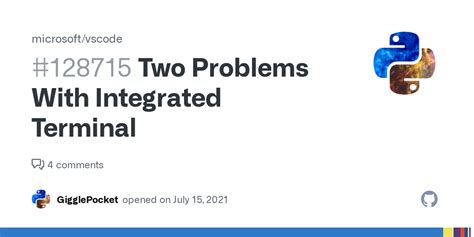 Two Problems With Integrated Terminal Issue 128715 Microsoft