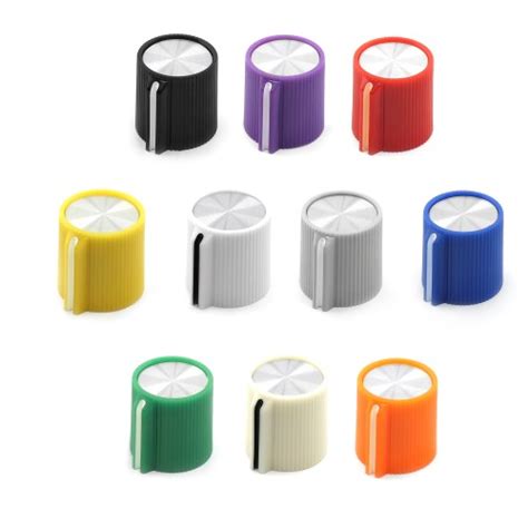 Kn 109 Plastic Mirror Cap Pointer Knobs 13mm O D Daier