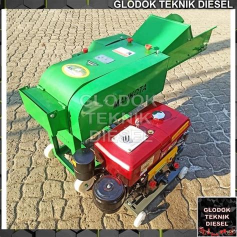Jual Mesin Pencacah Rumput And Ranting Mahkota Mcc 308 Engine Diesel 8 Pk Shopee Indonesia