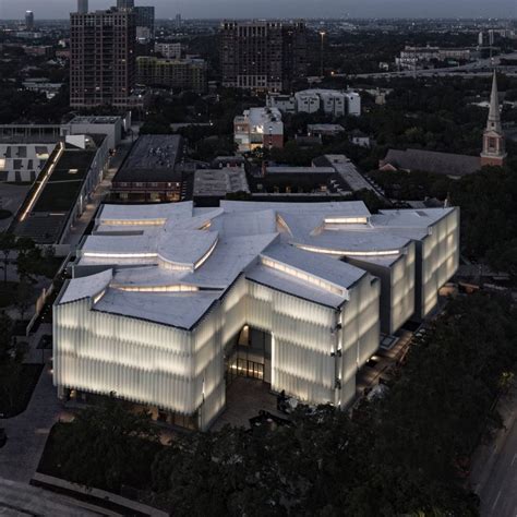 Steven Holls Curvy Roofed Addition To Houston Arts Museum Breaks Ground