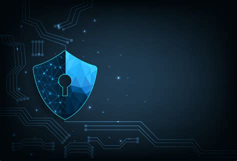 Cyber Security Shield Design 26827836 Vector Art At Vecteezy