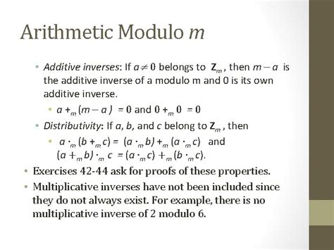 Divisibility And Modular Arithmetic Section 4 1 Division