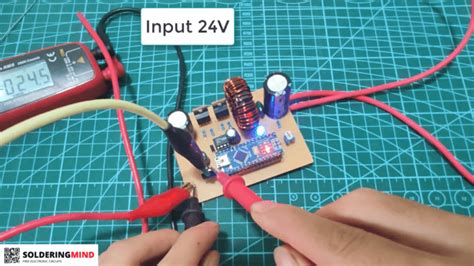Arduino Controlled Buck Converter Circuit And Code Soldering Mind