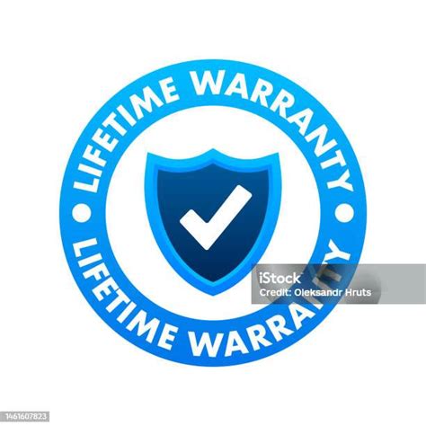 빨간색 평생 보증이있는 플랫 배너 플랫 벡터 일러스트 레이 션 문자 보험에 대한 스톡 벡터 아트 및 기타 이미지 보험 인생대사 배지 Istock