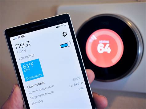 Nestwp Is A Free Native Windows Phone App To Control Your Nest Thermostat Windows Central