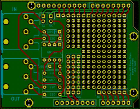 Arduino Midi Proto Shield Simple Diy Electronic Music Projects