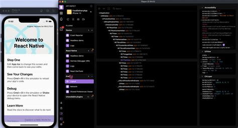 React Native 디버거 Flipper 사용 방법 Yunsulog