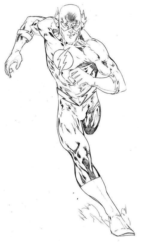 The Flash Running Sketch