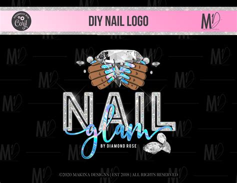 44 Nail Logos Ideas To Save Today Nail Logo Logo Design Logo Design