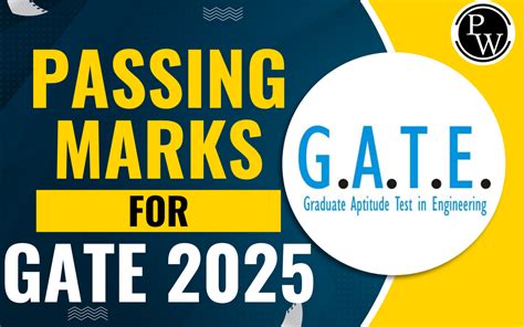 Passing Marks For Gate 2025 Previous Years Qualifying Gate Marks