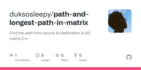 Github Duksosleepypath And Longest Path In Matrix Find The Path