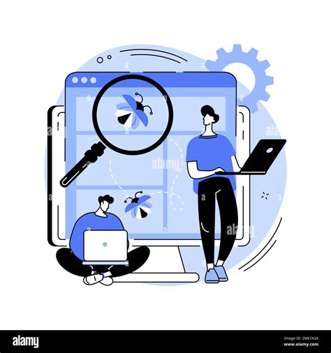 Beta Testing Abstract Concept Vector Illustration New Product Beta